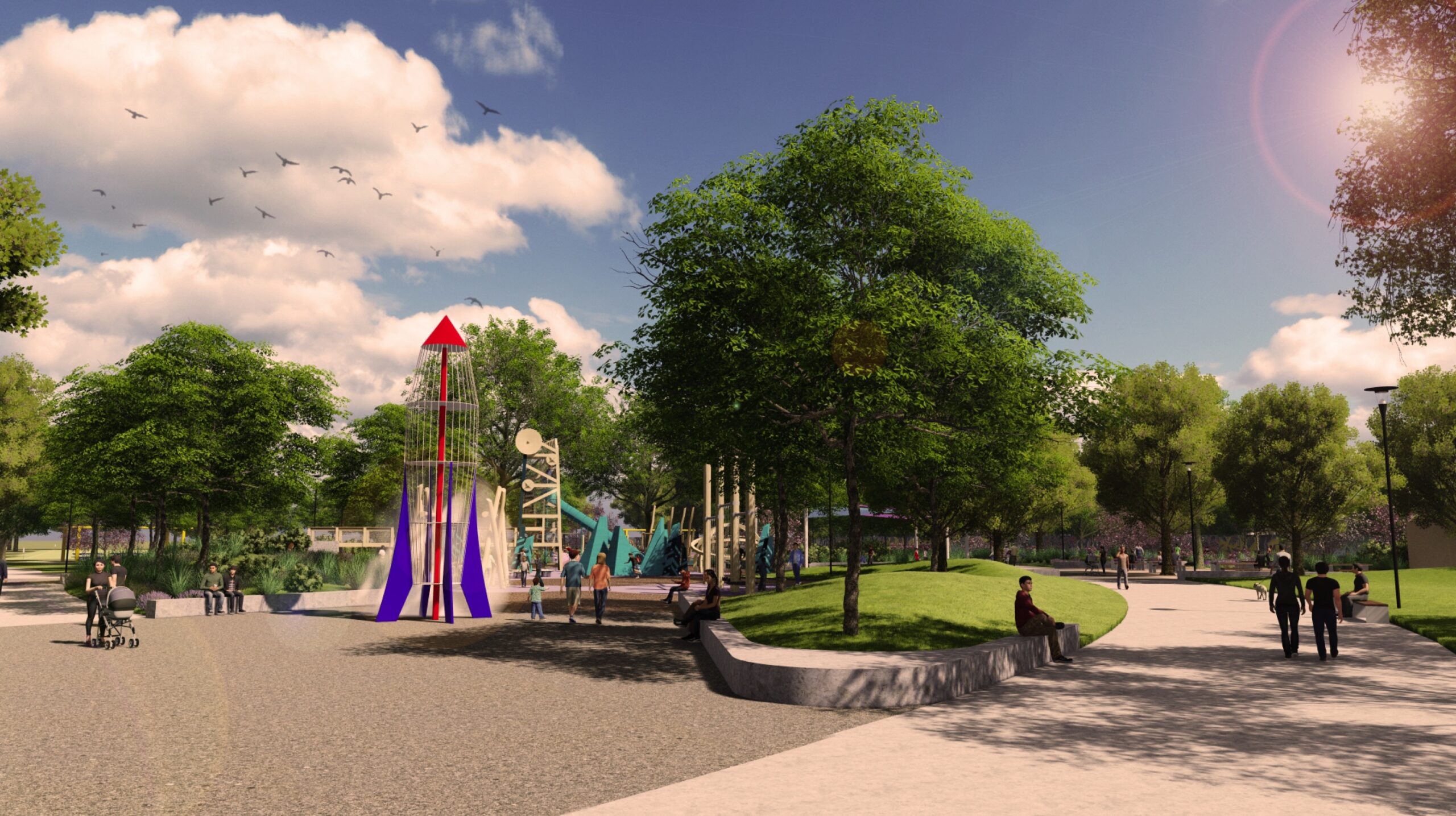 Calwa Park Prop68 Playground Renovation – Urban Diversity Design